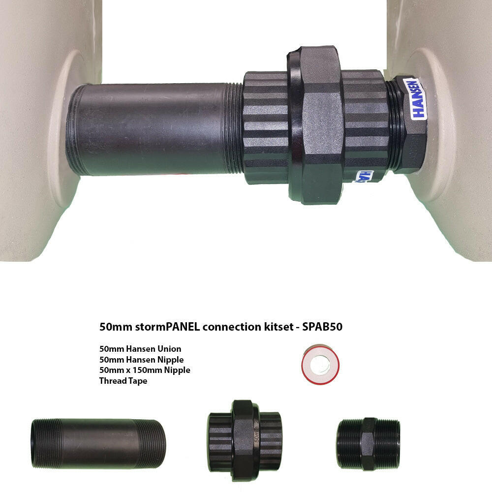 Devan 50mm Multi Tank Connection Kit for StormBANK | High-Quality Water ...